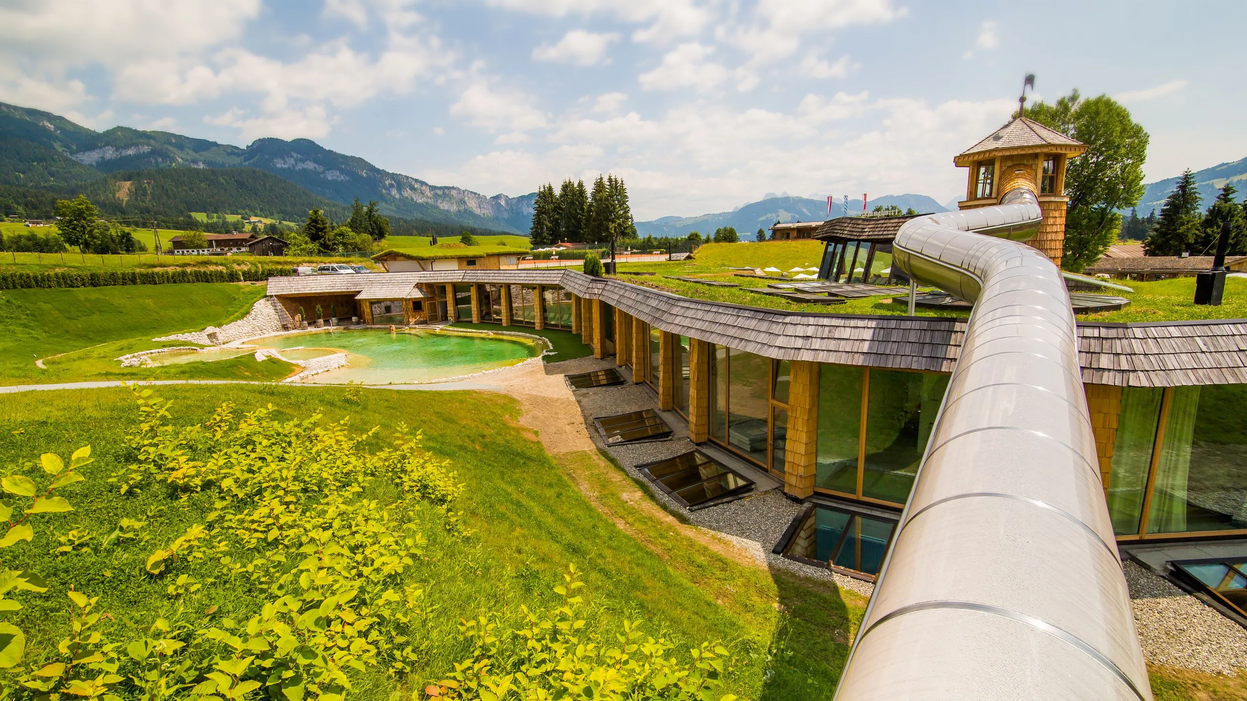 Bio- and Wellnessresort Stanglwirt, in Going am Wilden Kaiser, Austria ...