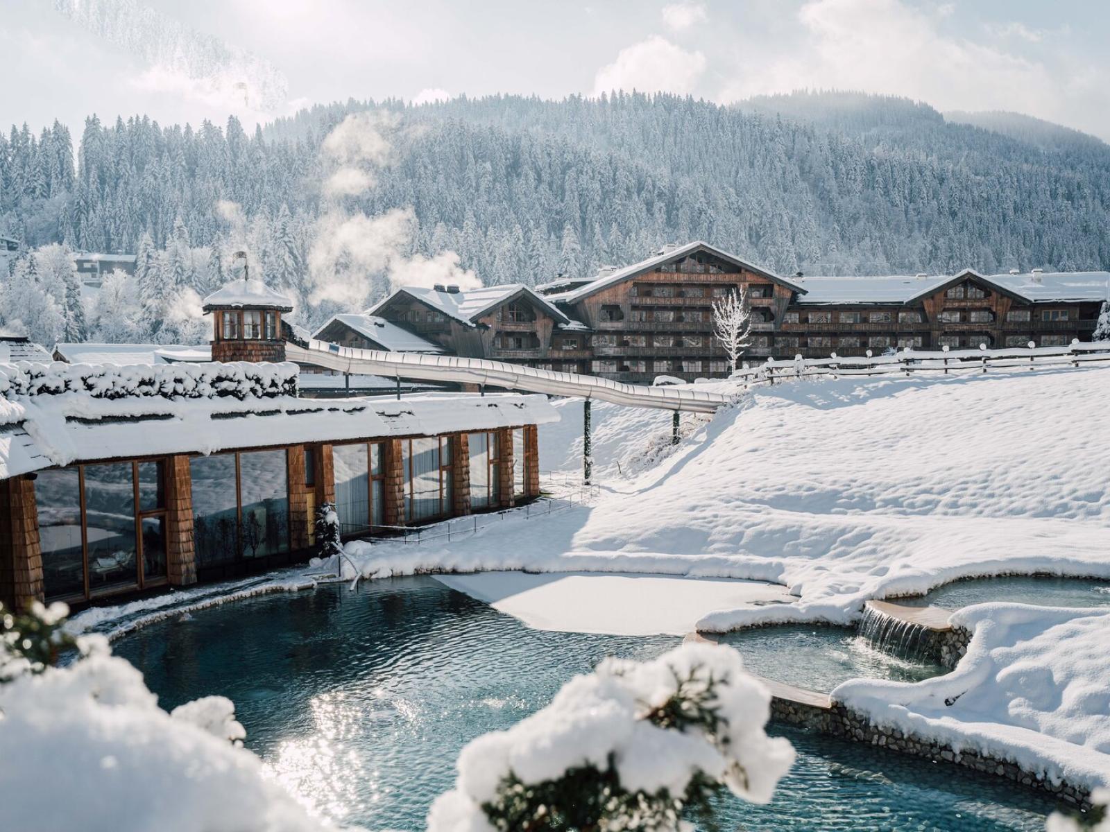 Bio- and Wellnessresort Stanglwirt, in Going am Wilden Kaiser, Austria ...