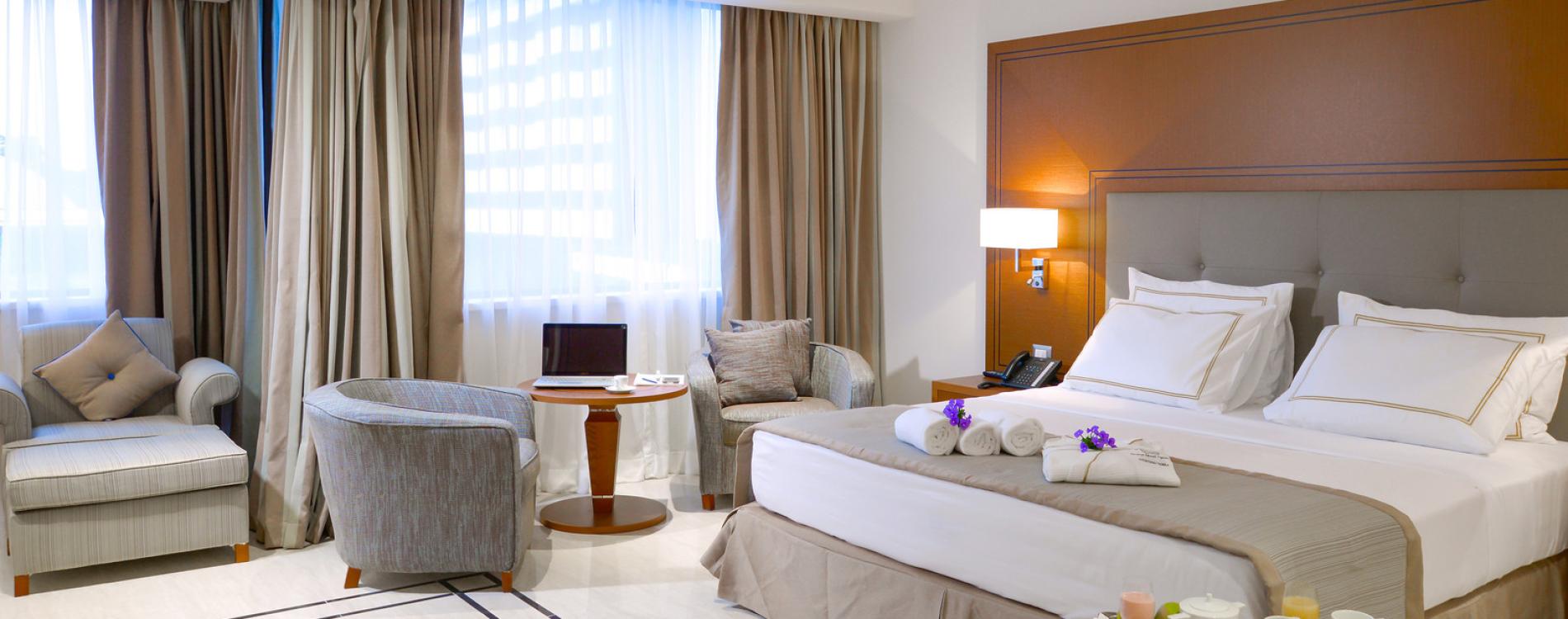 Grand Hotel Djibloho, in Ciudad de la Paz, Equatorial Guinea ...